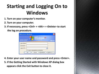 Introduction to Windows XP | PPTX
