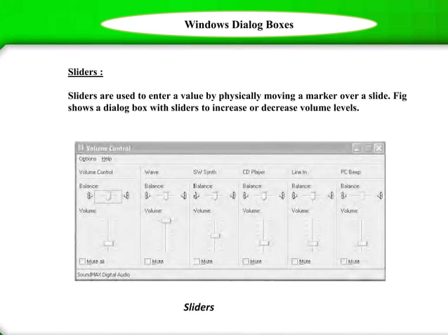 Windows Dialog Boxes - R.D.Sivakumar | PPT