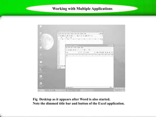 Working with Multiple Application - R.D.Sivakumar | PPTX | Operating Systems | Computer Software ...