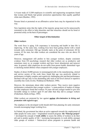 Intro to work psy chapter 3 | PDF