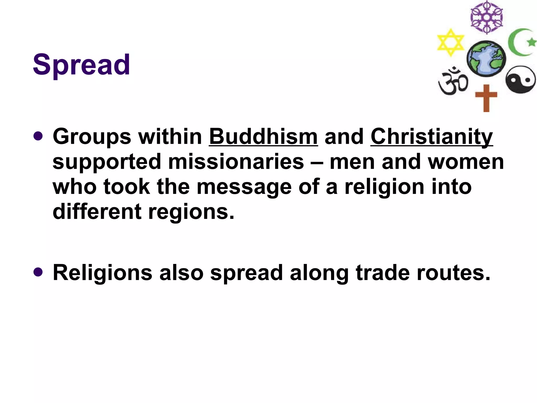 Intro to world religions | PPT