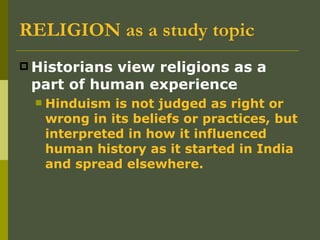 Intro to world religions | PPT