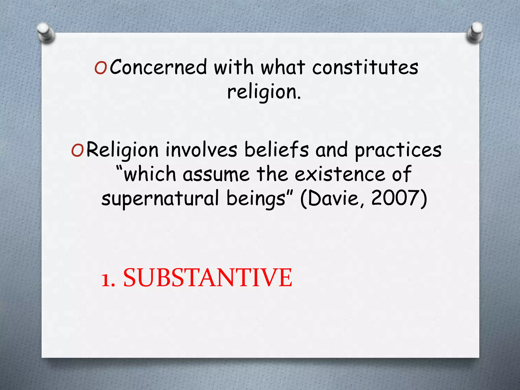 Intro to World Religions and their Belief Systems (Defining Religions ...