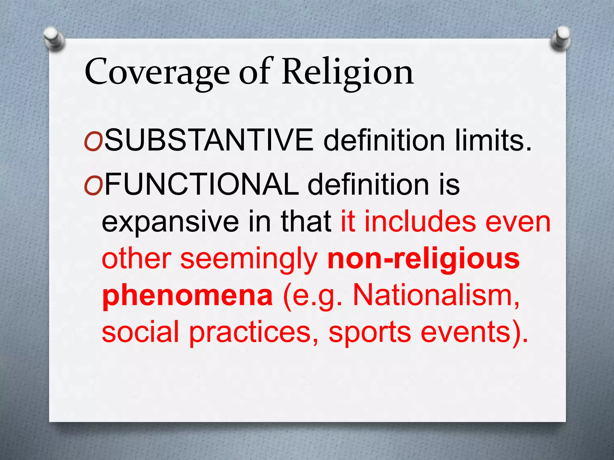 Intro to World Religions and their Belief Systems (Defining Religions ...