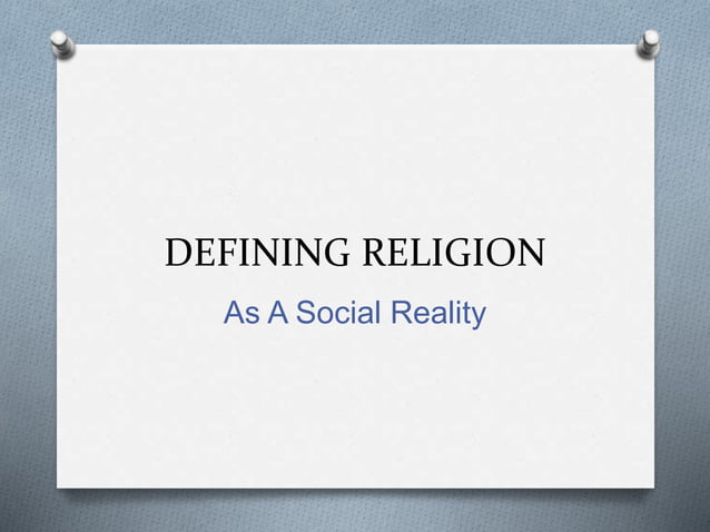 Intro to World Religions and their Belief Systems (Defining Religions ...