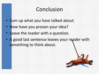 Intro to writing | PPTX | Education