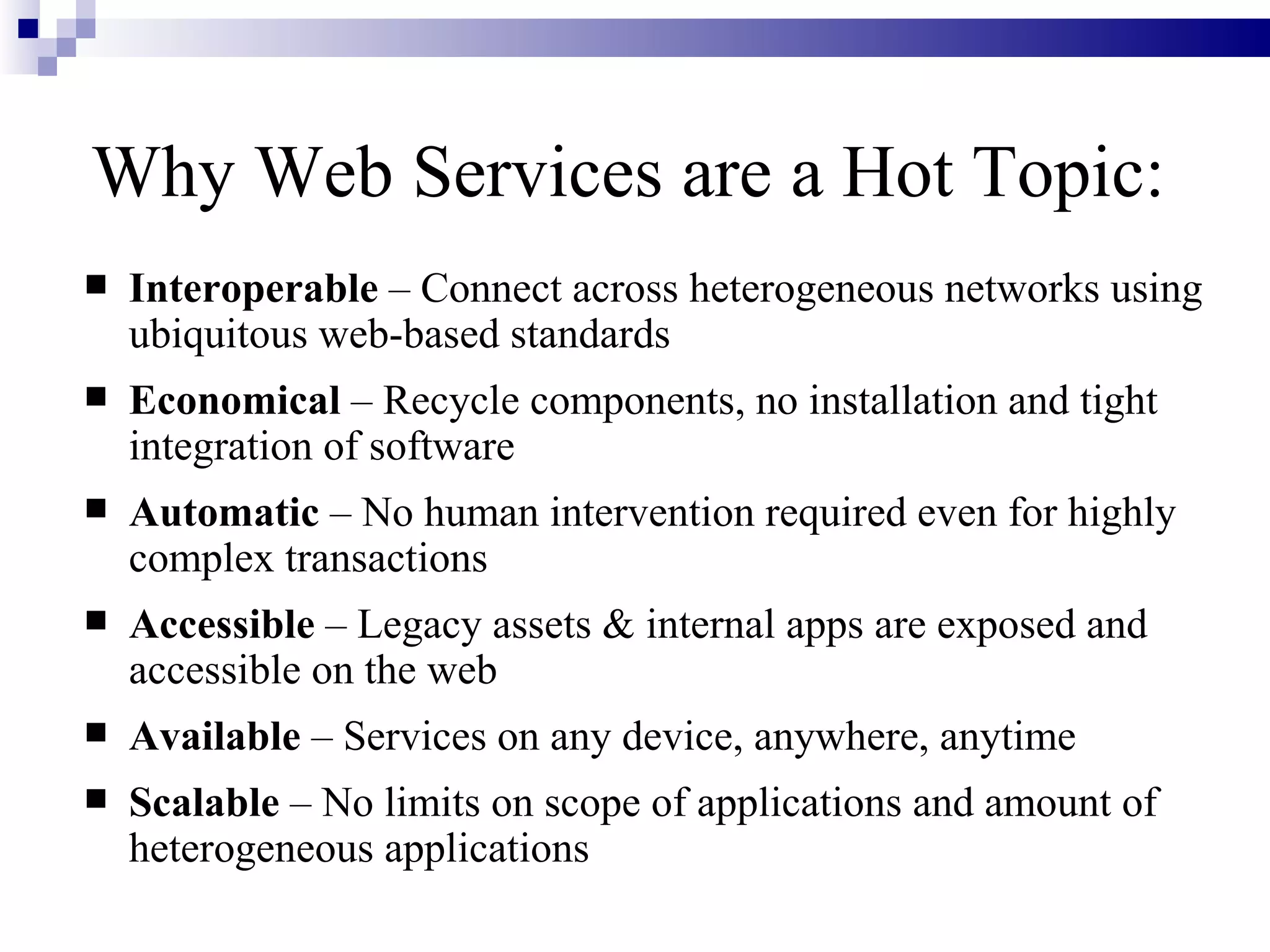 Introduction to Web Services | PDF