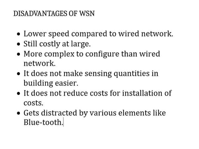 Introduction To Wireless Sensor And Network Wsn Pptx