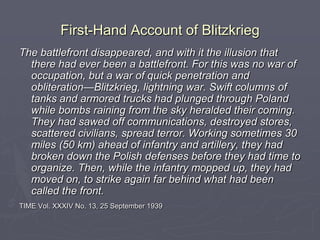 Introduction to the Causes of WWII | PPTX