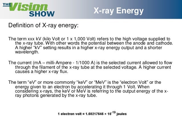 X Rays Waves Definition