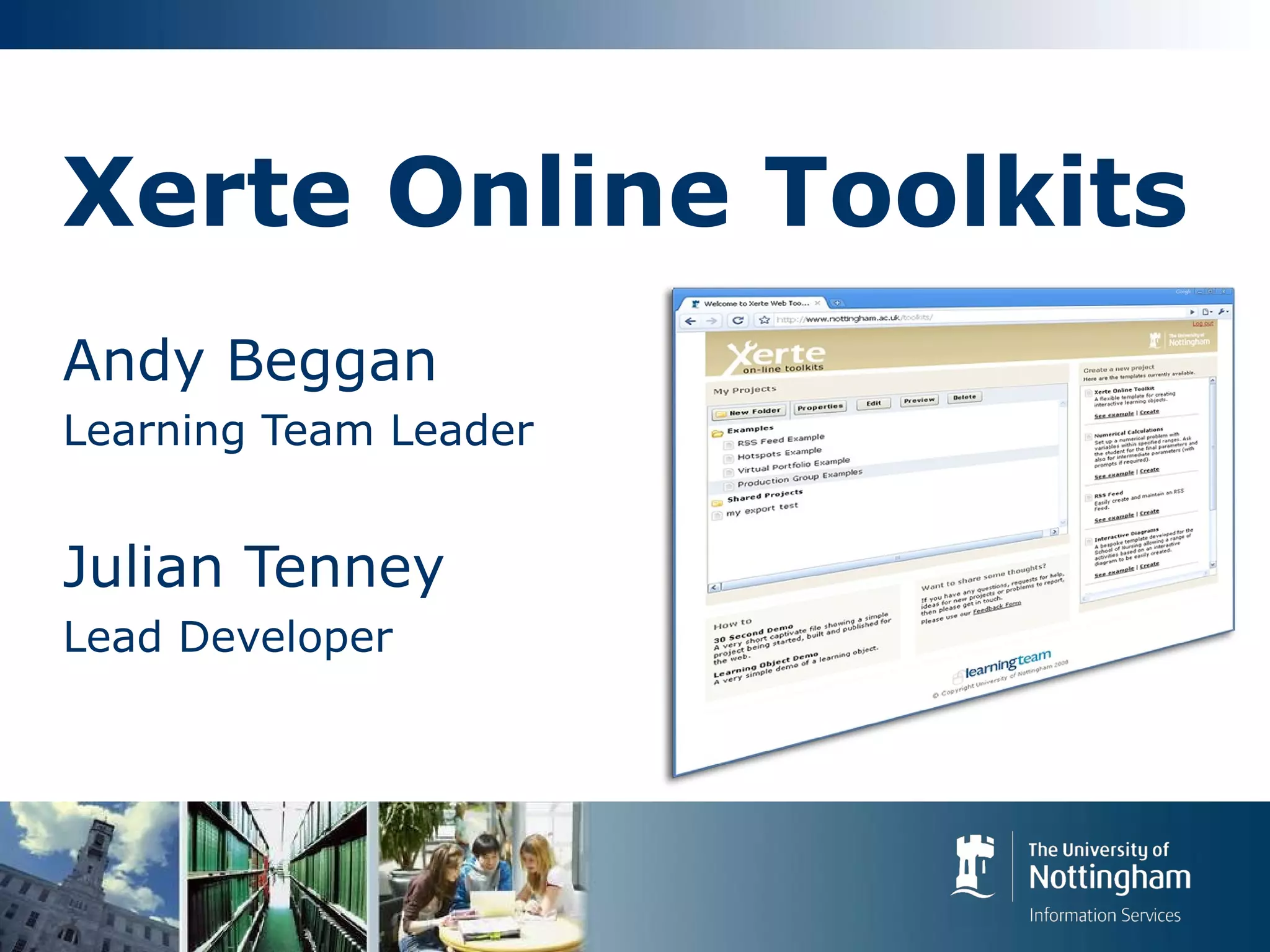 Introduction To Xerte | PPT