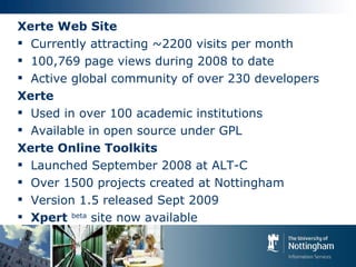 Introduction To Xerte | PPT