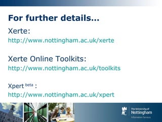 Introduction To Xerte | PPT