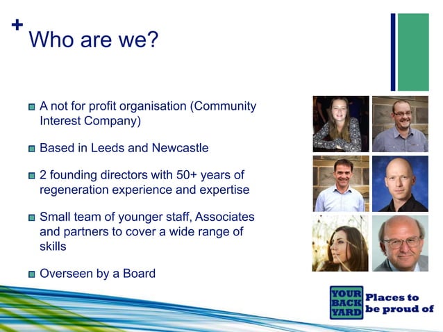 Introduction to Your Back Yard CIC | PPT