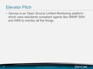 Intro to Zenoss by Andrew Kirch | PPTX | Operating Systems | Computer Software and Applications