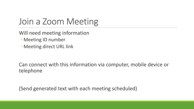 Intro to zoom | PPTX