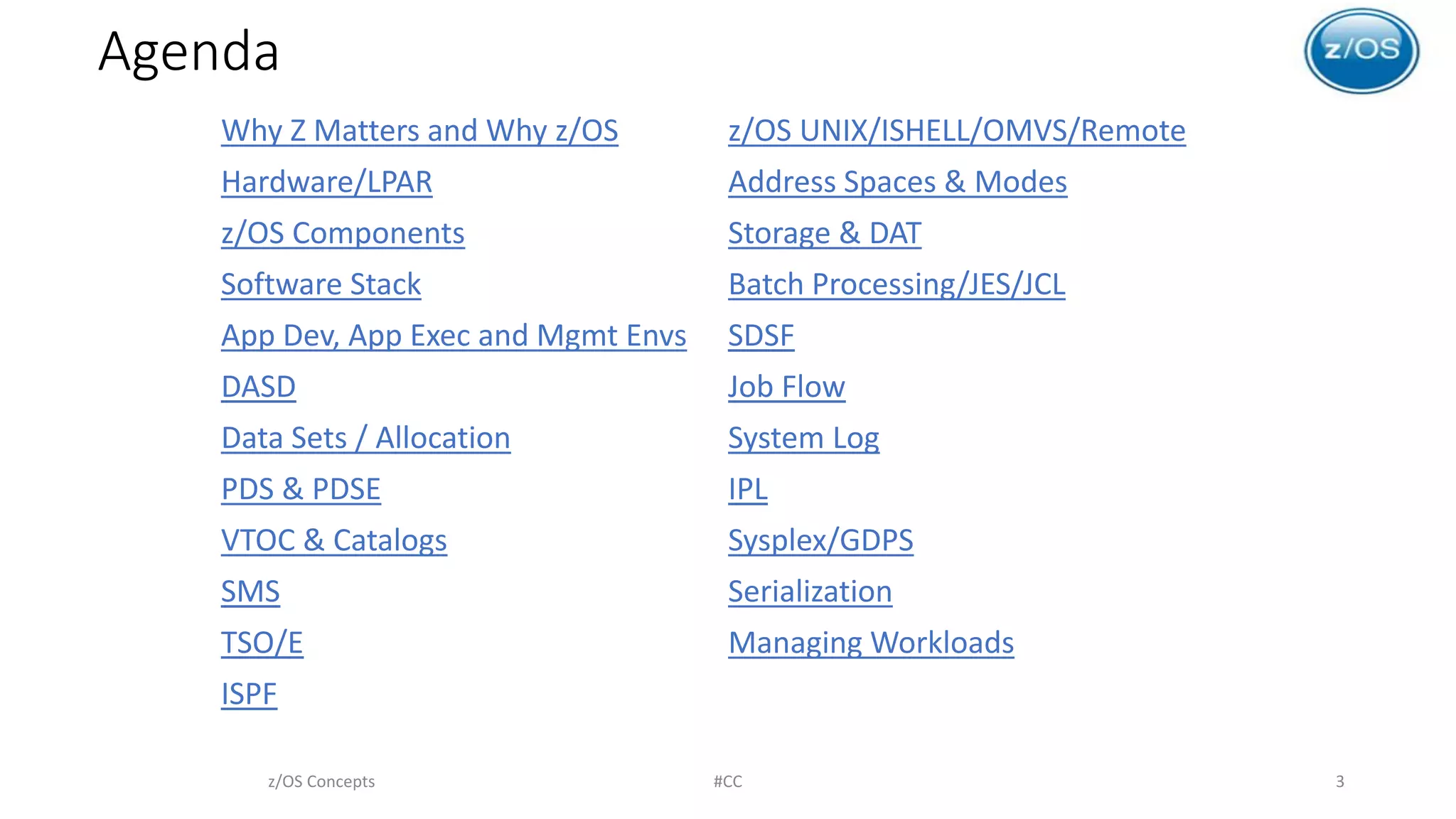 Introduction to z/OS | PDF