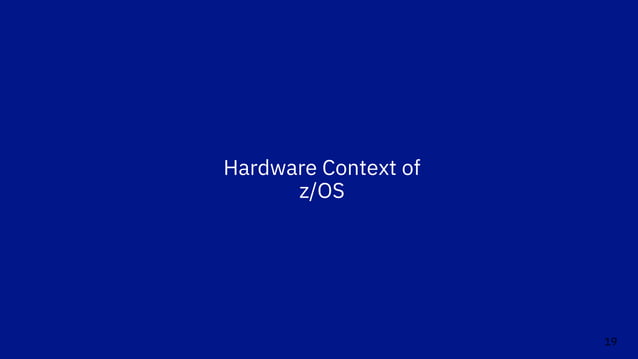 Introduction to z/OS | PDF