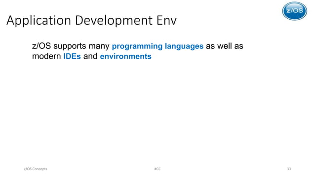 Introduction to z/OS | PDF