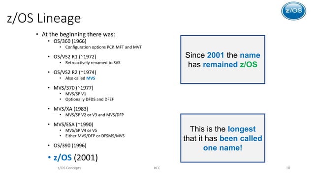 Introduction to z/OS | PDF