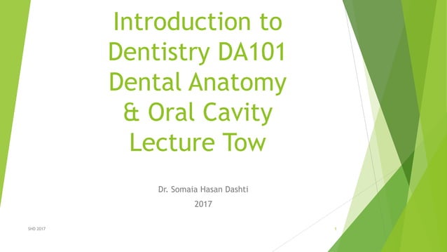 Intro two dental anatomy | PPT
