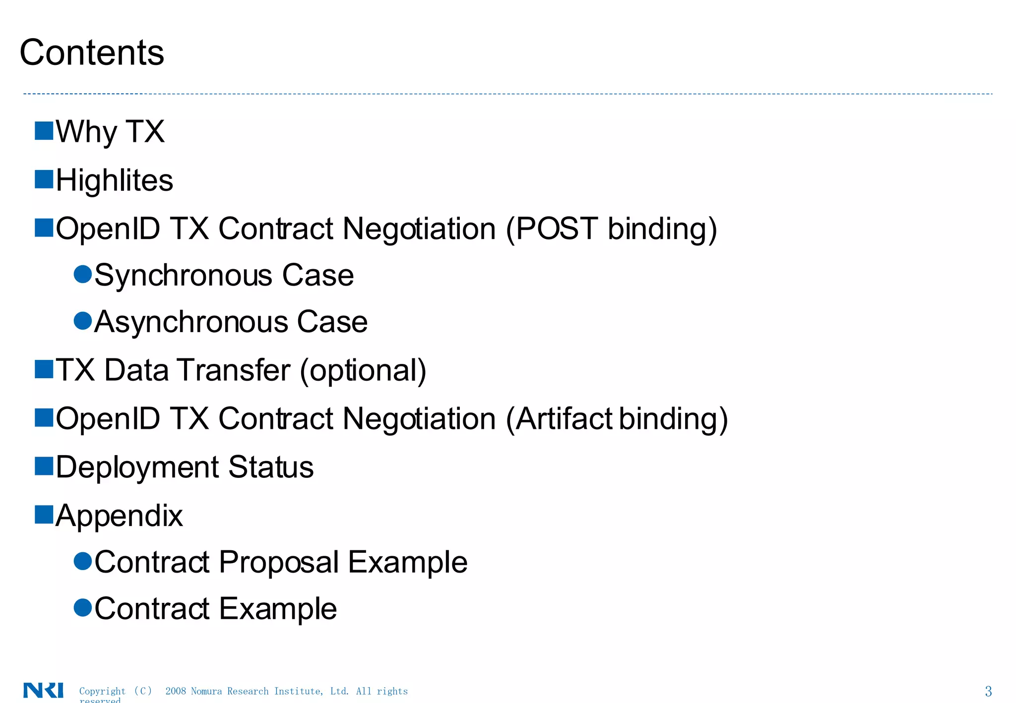 Introduction to OpenID TX proposed extension | PPT | Internet | Computing
