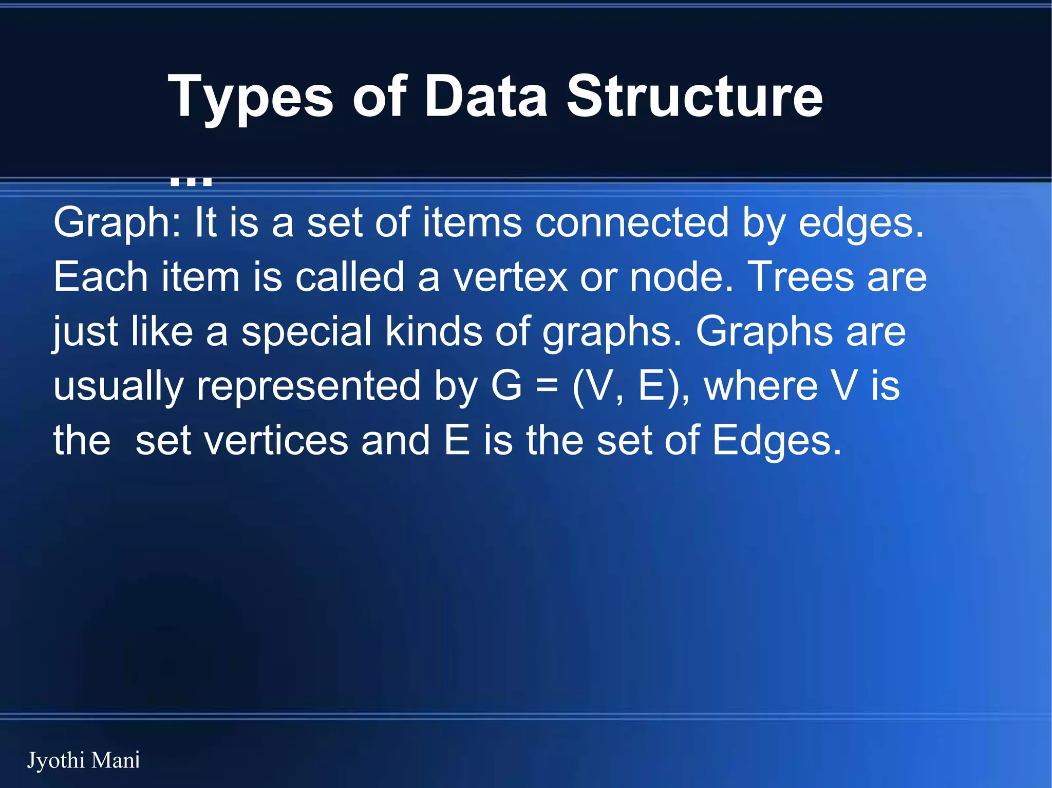 Data structure | PPTX