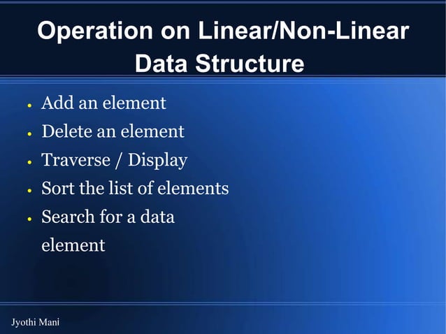 Data structure | PPTX | Programming Languages | Computing