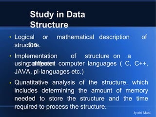 Data structure | PPTX