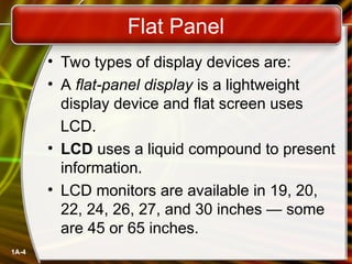 Intro_Unit_04.ppt introduction to output devices computer | PPT