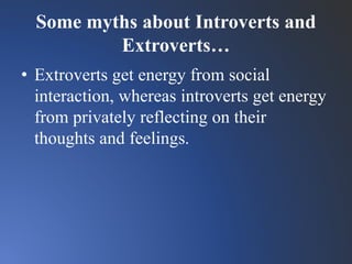 Myths About Introverts
