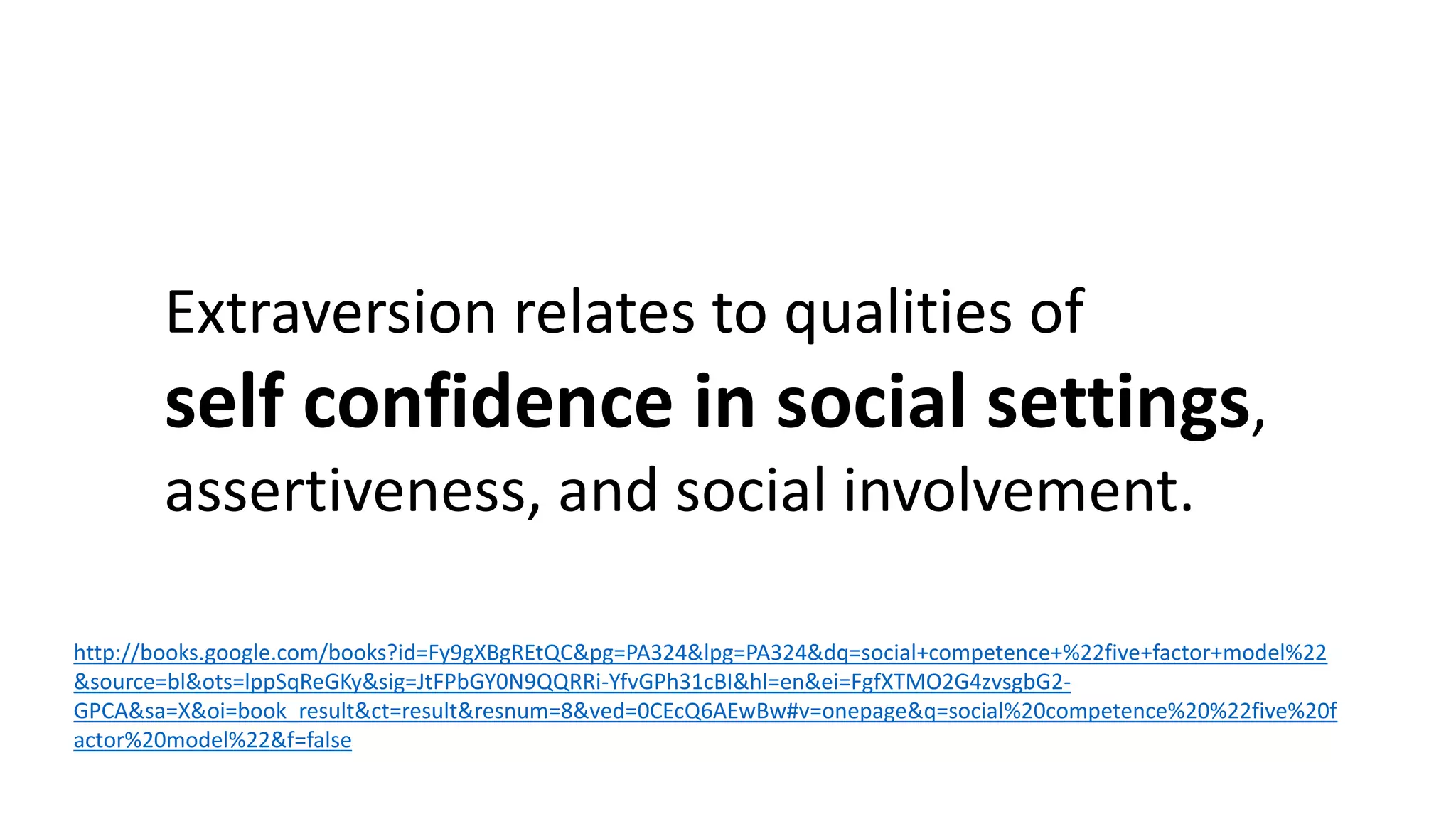 Introvert and extrovert | PDF