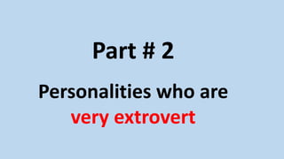Introvert and extrovert | PPT