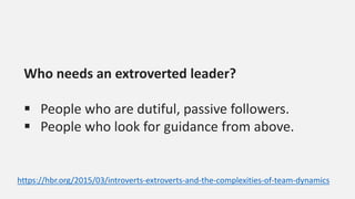 Introvert and extrovert | PDF