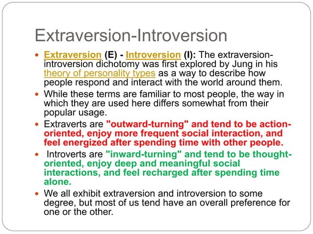 Introvert extrovert | PPTX
