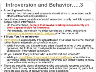 Introvert extrovert | PPTX