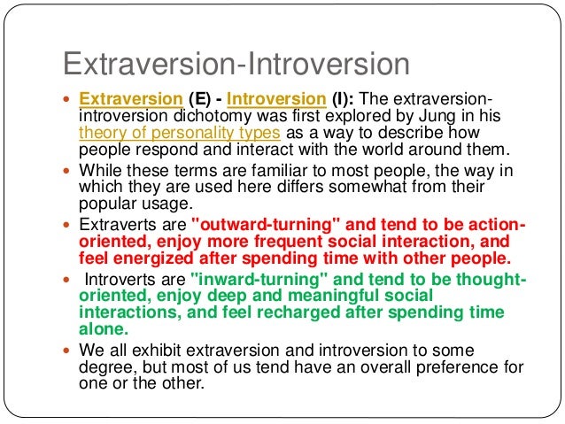 Introvert extrovert
