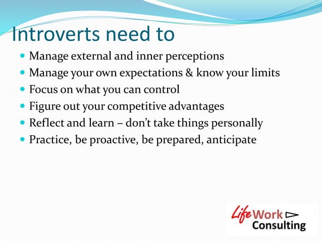 Introverts Guide to Job Search | PPT