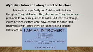 Introvert vs. extrovert | PPTX