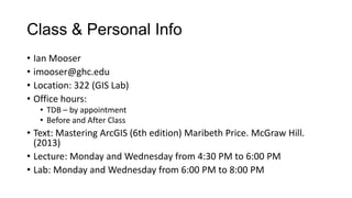 Intro & what is gis | PPTX