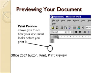 Intro to Microsoft Word | PPT