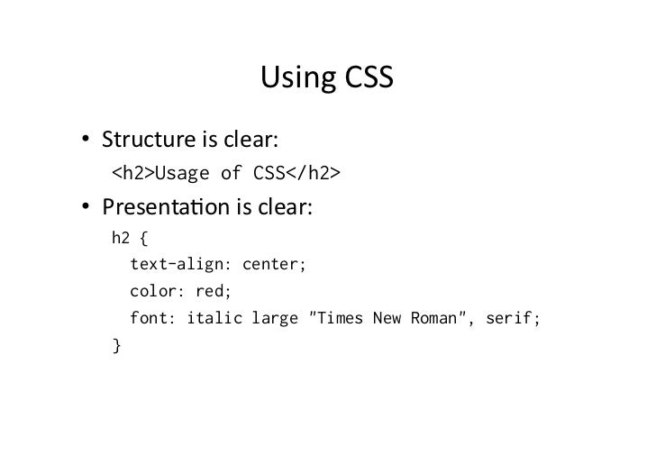 Introduction To Xml Xhtml And Css