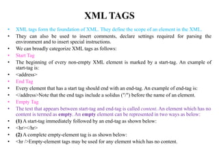 Intro xml | PPT