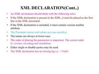Intro xml | PPT