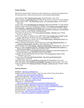 The Basics of Zen Meditation | PDF