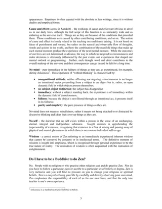 The Basics of Zen Meditation | PDF