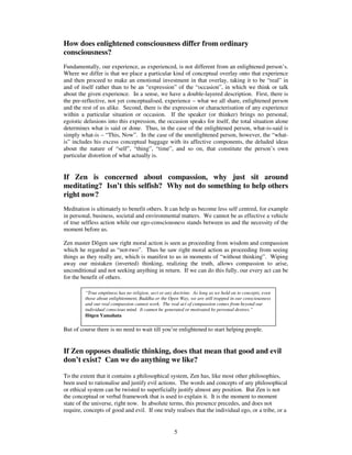 The Basics of Zen Meditation | PDF