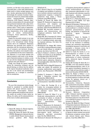 Intrpleural colistin | PDF