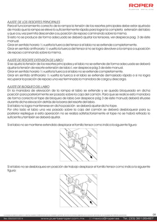 Intrucciones rampa-niveladora-mecanica 06-08-2014-a-mexico_baja | PDF
