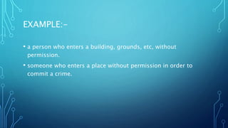 Intruders | PPTX